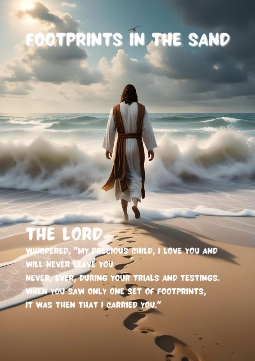 Footprints - Chart Art - Digital Art & AI, Religion, Philosophy ...