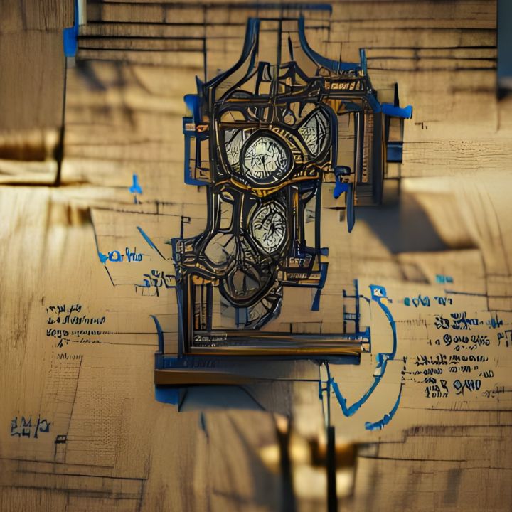 Ancient TimePiece - Chart Art - Digital Art & AI, Abstract, Man-made ...