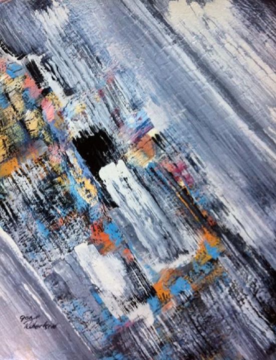 Slide - Gene Robertson - Paintings & Prints, Abstract, Movement - ArtPal
