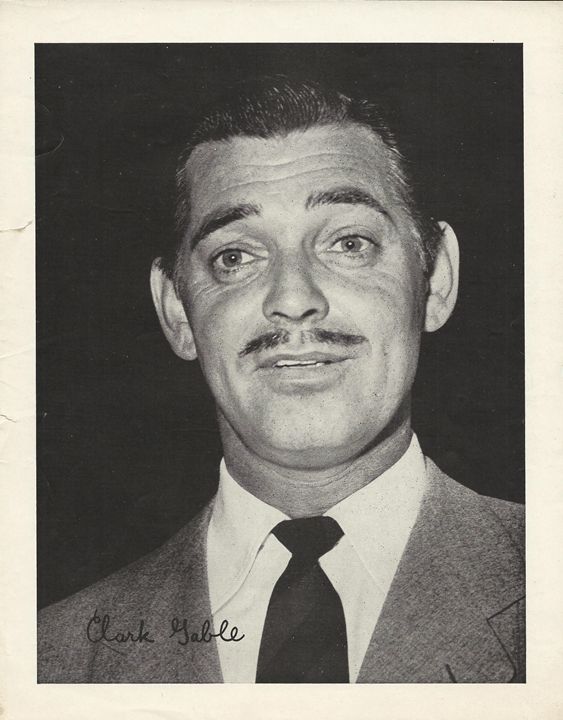 Clark Gable Print/Poster 16 x 20 - Disabled Veterans Store - Paintings ...