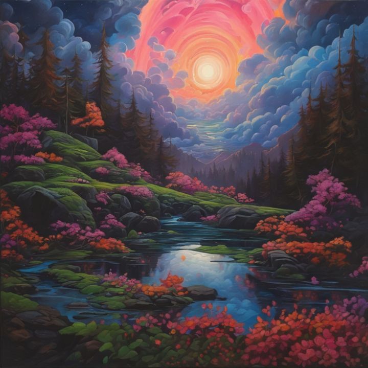 "Heavenly Narratives" - Shubham Gour - Digital Art & AI, Fantasy ...