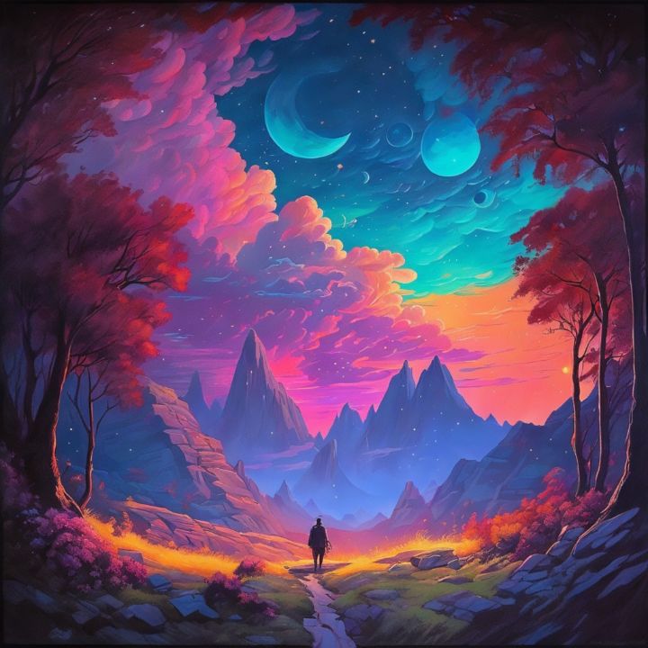 Celestial Resonance 2 - Shubham Gour - Digital Art, Fantasy & Mythology, Other Fantasy ...