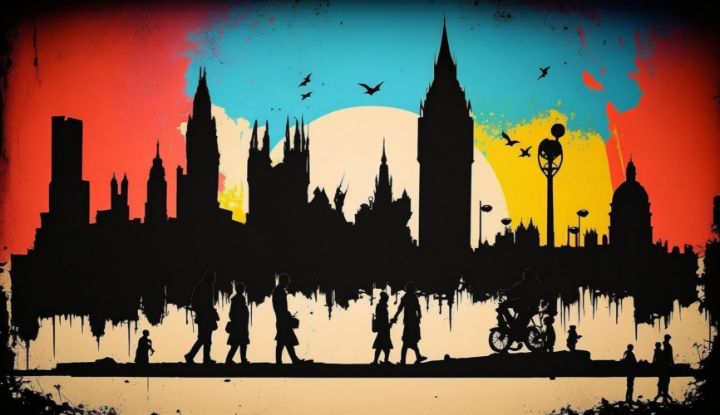 The Colors of London - Guardians of the Canvas - Digital Art & AI ...