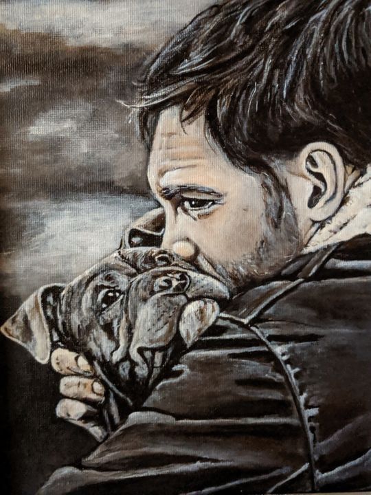 Tom Hardy, The Drop - Carolyne J Wilkie - Paintings & Prints, People ...