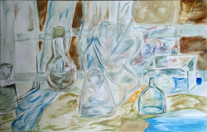 Transparent still life - Diana - Paintings & Prints, Still Life, Other ...