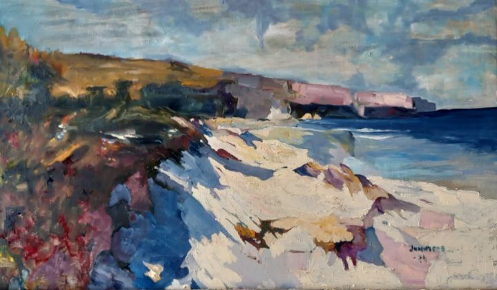 Sea cliffs - Dimitrovi Art - Paintings & Prints, Landscapes & Nature ...