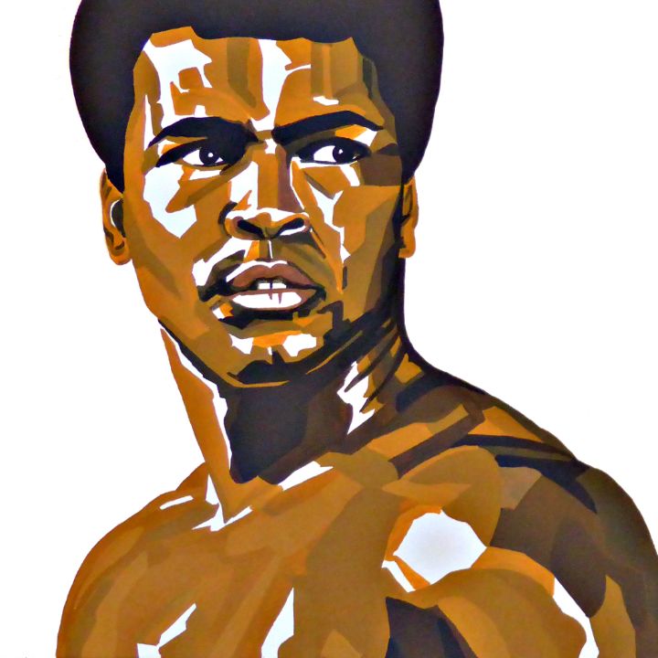 Muhammad Ali - The Greatest - Gary Whittaker Art&Design - Paintings ...