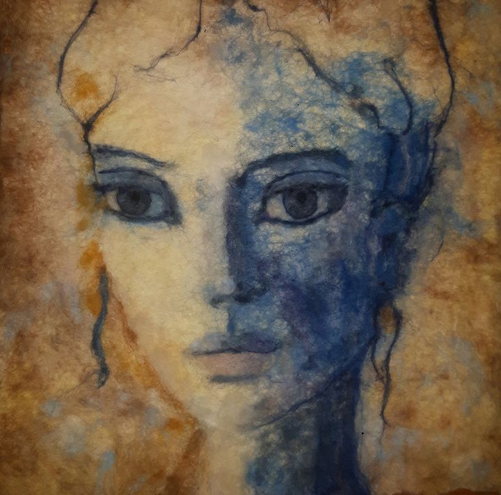 Pastel Girl - Susanne Weber - Paintings & Prints, People & Figures ...