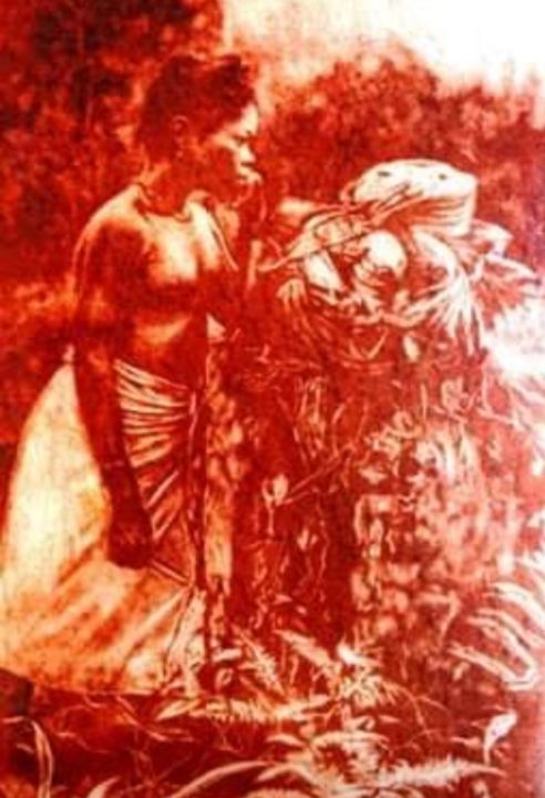 Gazing Out To Pasture - Stephen Taylor Art - Paintings & Prints, Ethnic, Cultural, & Tribal ...