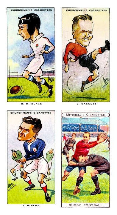 Vintage Rugby Players - Paintings - Paintings & Prints, Sports ...