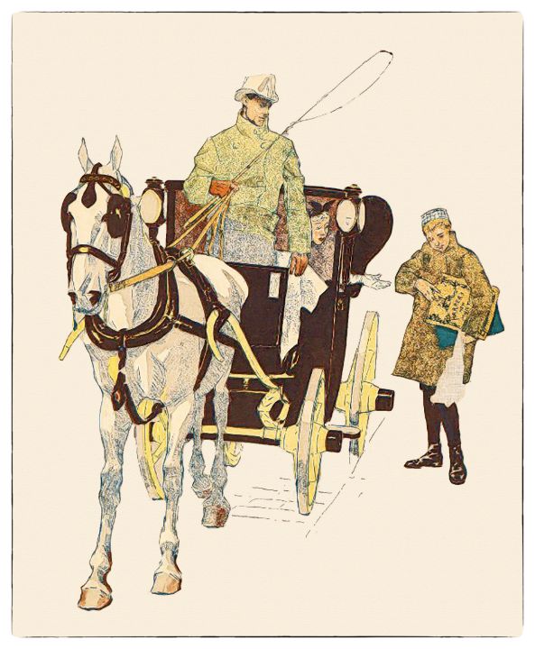 Vintage 1900 Watercolour Print - Paintings - Drawings & Illustration ...