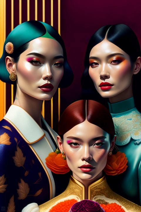 Three Sisters - Paintings - Paintings & Prints, People & Figures ...