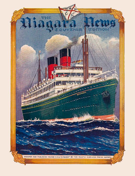 RMS. Niagara - Paintings - Drawings & Illustration, Places & Travel ...