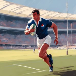 Rugby Hunger - Paintings - Paintings & Prints, Sports & Hobbies, Other ...