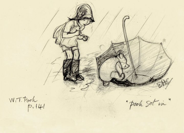 Winnie The Pooh - Illustration - Paintings - Drawings & Illustration ...