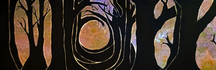 Magic Forest - Heather M. Grogan - Paintings & Prints, Flowers, Plants ...