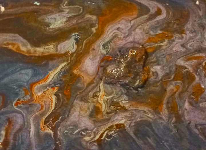 Murky Shamrock - Heather M. Grogan - Paintings & Prints, Abstract ...