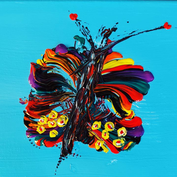 Butterfly - Mind-Meld Gallery - Paintings & Prints, Abstract, Movement ...
