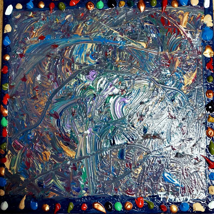 Crazy - Mind-Meld Gallery - Paintings & Prints, Abstract, Color - ArtPal