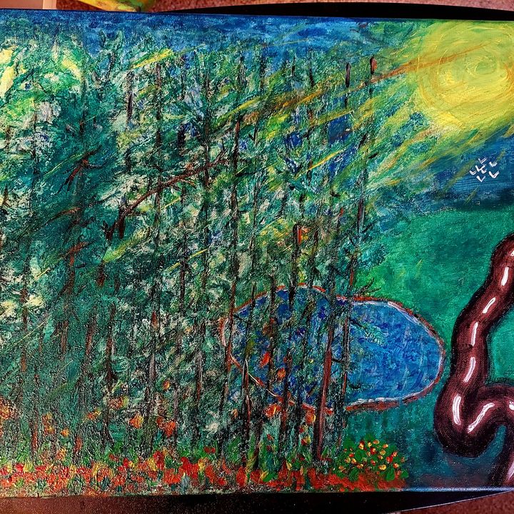 Afternoon Sun - Mind-Meld Gallery - Paintings & Prints, Abstract, Color ...