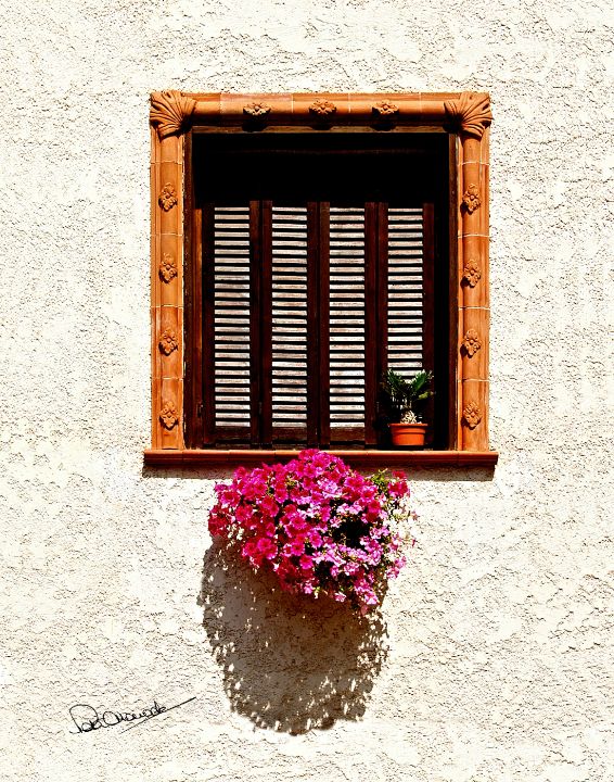 Village Window Box - Shadow and Form - Photography, Places & Travel ...
