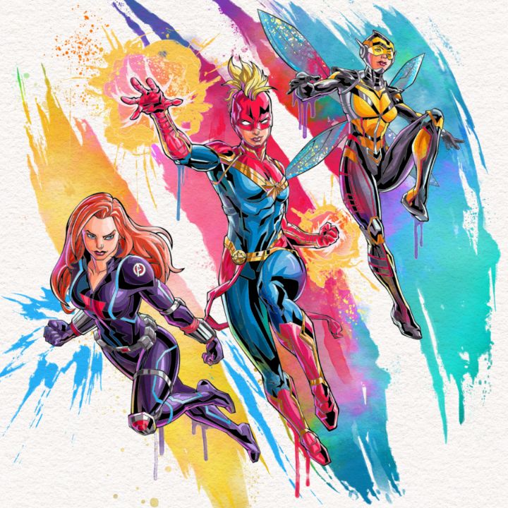 Marvel print - Art of digital design - Digital Art & AI, Childrens Art ...