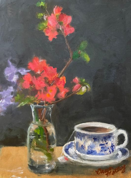 Quince - Dawn Motley Fine Art - Paintings & Prints, Still Life, Floral ...