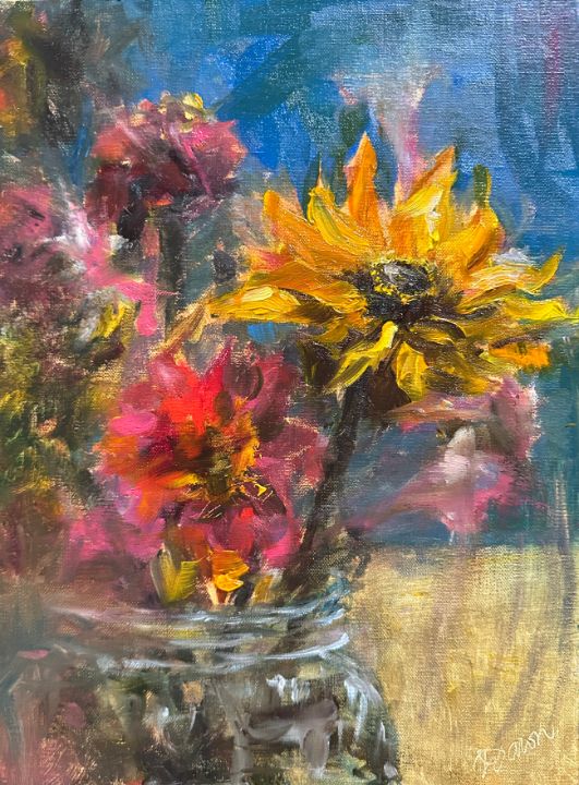 Bursting Forth - Dawn Motley Fine Art - Paintings & Prints, Still Life ...