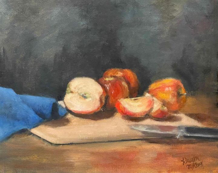 Apple Crisp - Dawn Motley Fine Art - Paintings & Prints, Food ...
