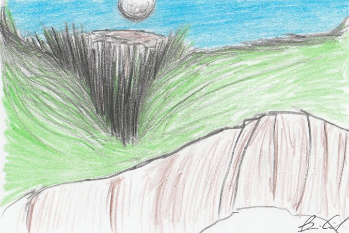 Land - Scape - Surrealist Art by Brian Cirola - Drawings & Illustration ...