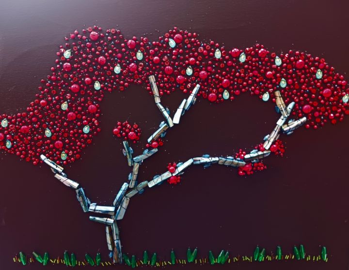 "Fruit Tree" - Art Via Shane - Crafts & Other Art, Beadwork - ArtPal