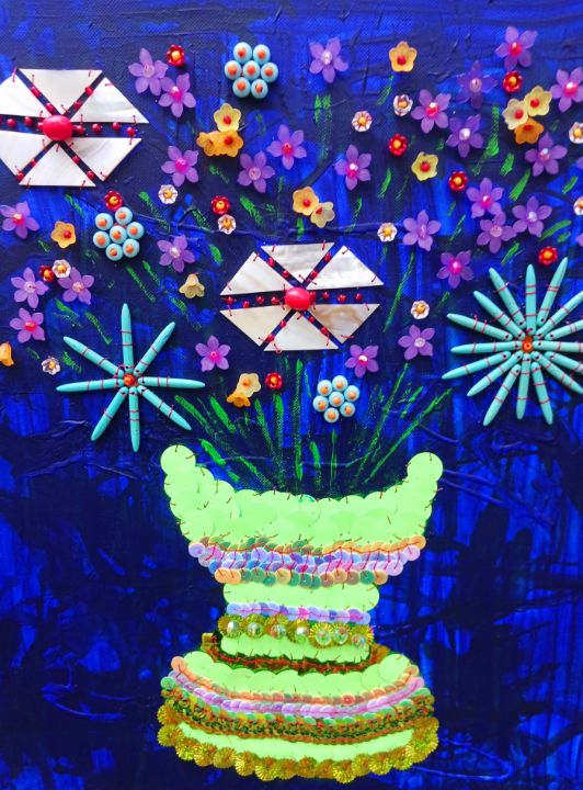 "Brilliant at Dusk" - Art Via Shane - Crafts & Other Art, Beadwork - ArtPal