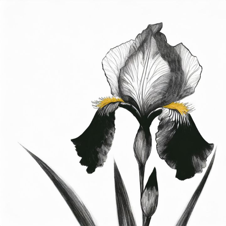 Flowers in the style of melancholy. - GreenGallery - Digital Art & AI ...