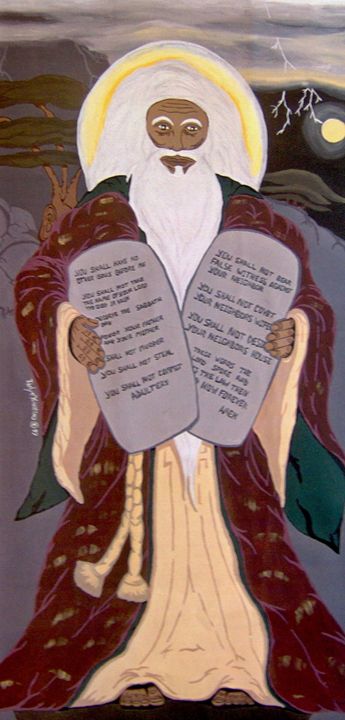 Moses - Good Fortunes Novelties - Paintings & Prints, Religion ...