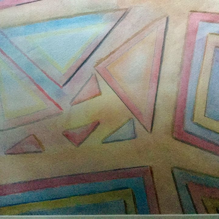 Abstract Ceiling - myrnap - Paintings & Prints, Abstract, Color - ArtPal