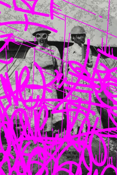 Back to the Past Vintage Graffiti - Blackink - Digital Art, People ...