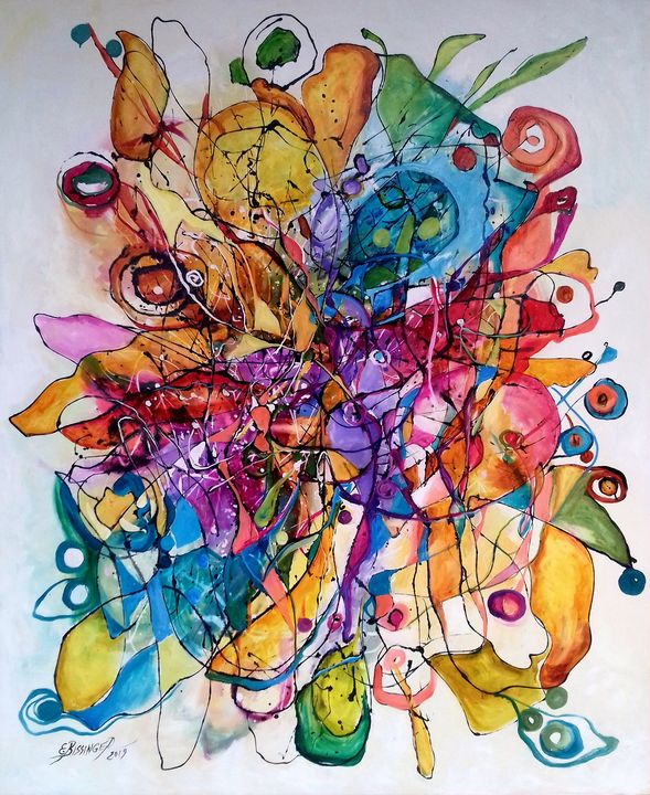 With spring to stories,ArtBissinger - Art Bissinger - Paintings ...