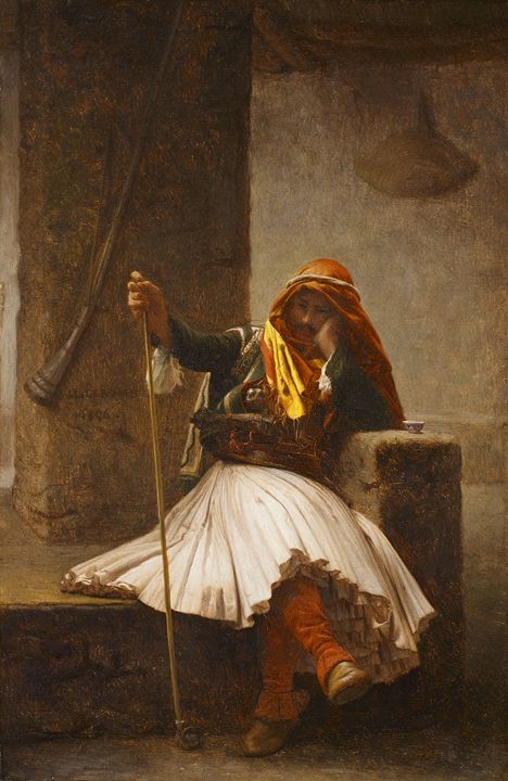 An Ottoman Albanian Bashi-Bazouk - OttomanArchives - Paintings & Prints ...