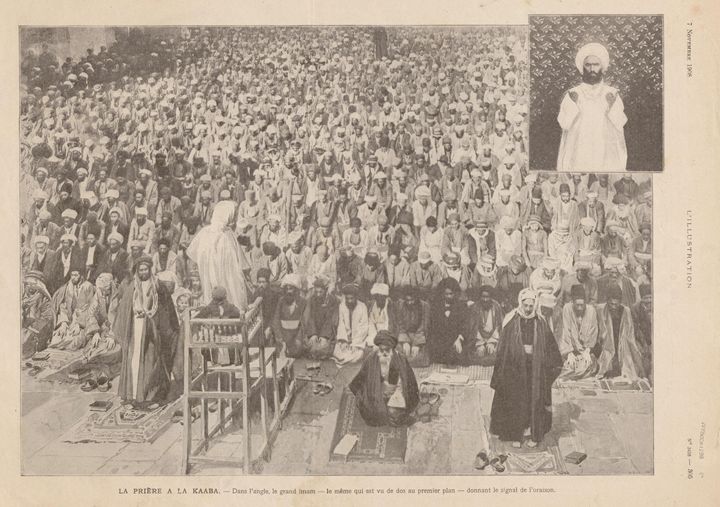 Shaykh-ul-Islam gives prayer signal - OttomanArchives - Paintings ...