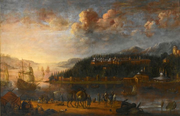 Topkapi Palace, Istanbul, 1600's - OttomanArchives - Paintings & Prints ...