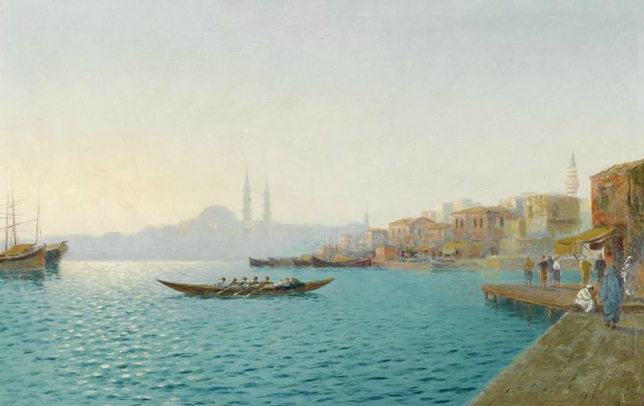 Ottoman Istanbul, late 1800's - OttomanArchives - Paintings & Prints ...
