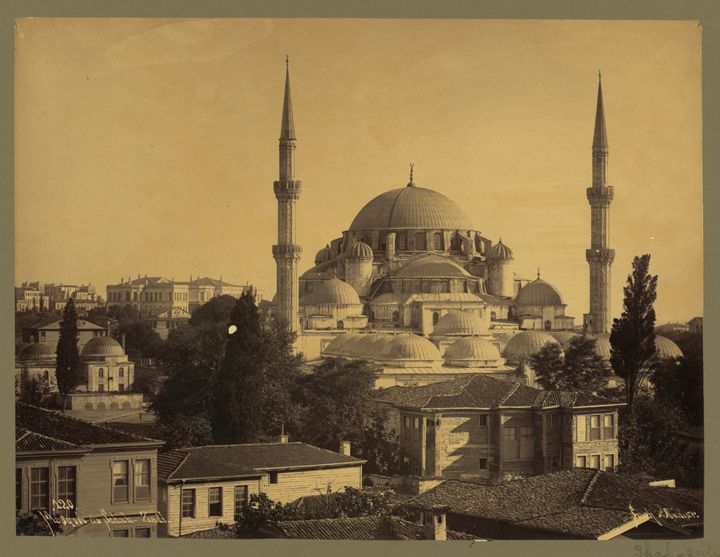 Șehzade mosque, Istanbul, 1890's - OttomanArchives - Photography ...