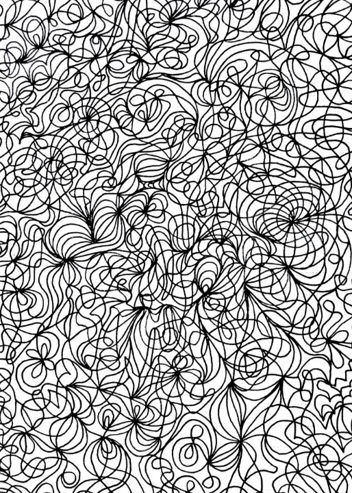 Linear Loving - ABZTRACT - Drawings & Illustration, Abstract ...