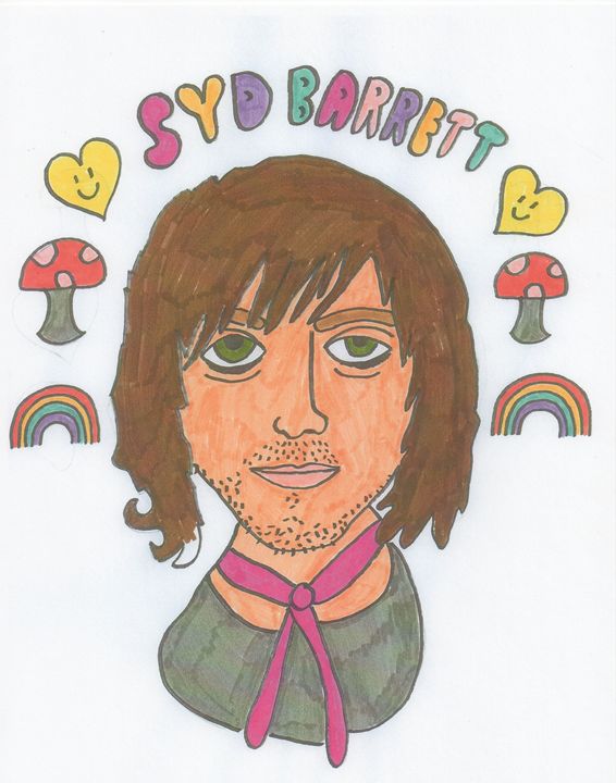 Syd Barrett - Just Katie - Drawings & Illustration, Entertainment ...