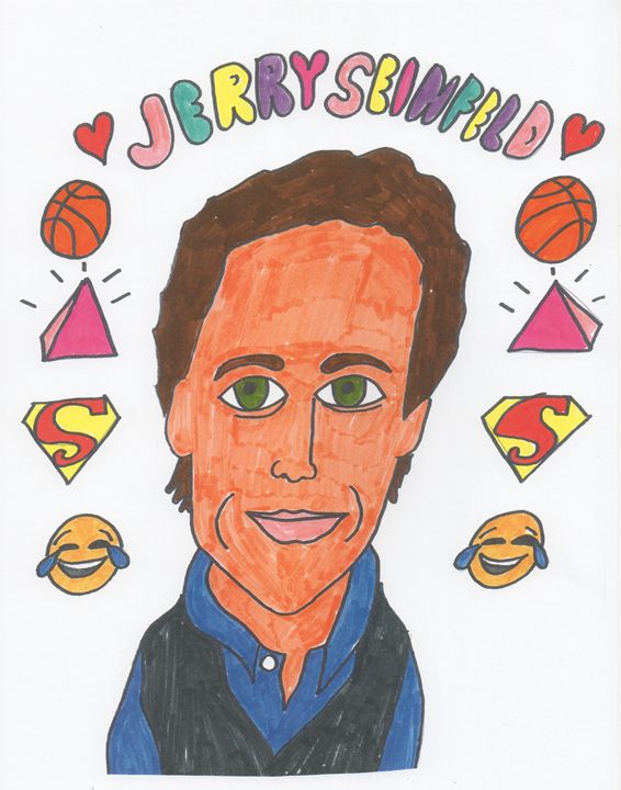 Jerry Seinfeld - Just Katie - Drawings & Illustration, Entertainment ...