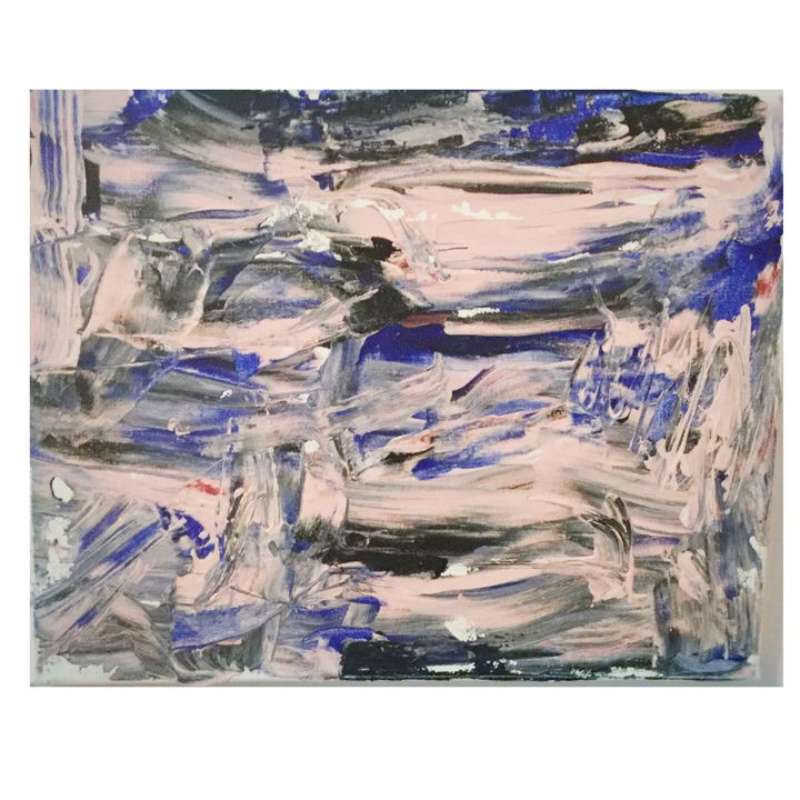 “Chaos/Morality” acrylic painting - Cheyenne Jay - Paintings & Prints ...