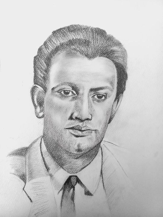 Man pencil shading 1 - LineArtistry - Drawings & Illustration, People ...