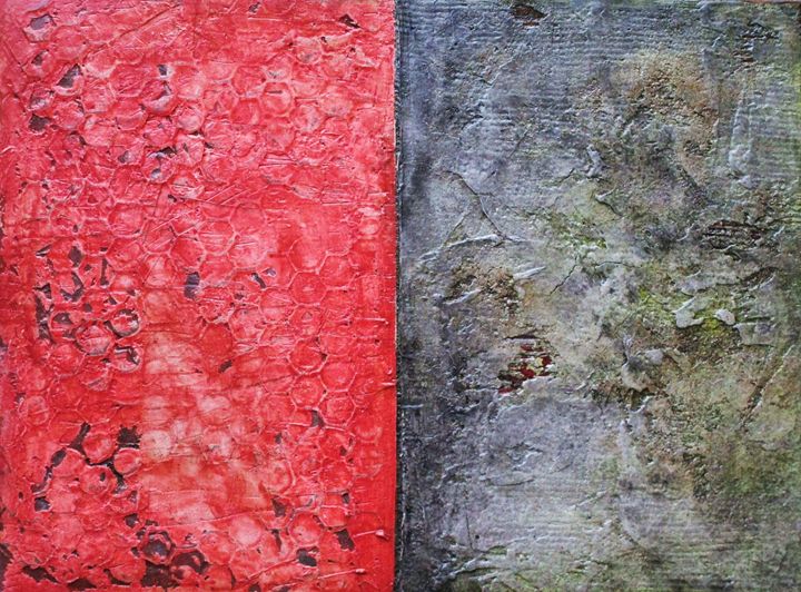 Divided #382 - Textured Art Gallery - Paintings & Prints, Abstract ...