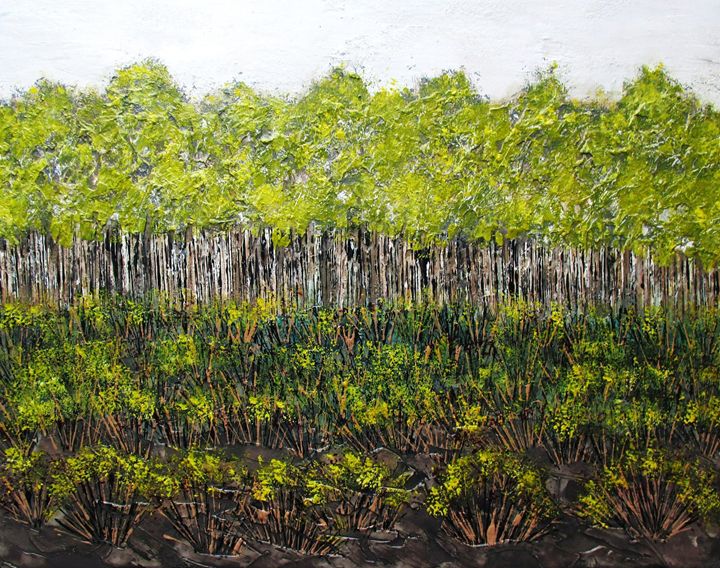 Early Spring #376 - Textured Art Gallery - Paintings & Prints ...