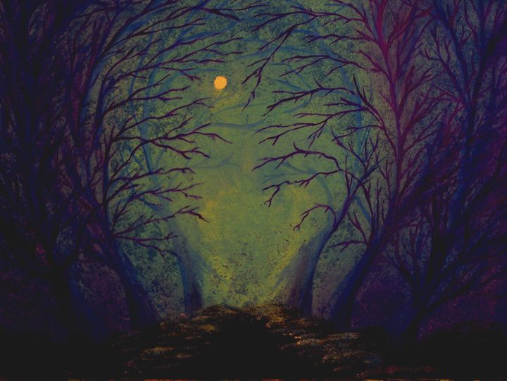 moon shadow - jamesartmuse - Paintings & Prints, Landscapes & Nature ...